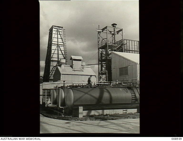 Melbourne, Victoria. A chemical plant which was used to convert ammonia ...