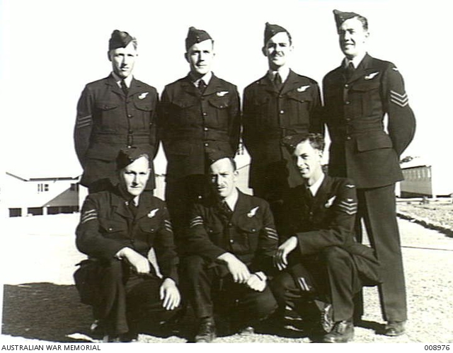PRE EMBARKATION PARADE AT BRADFIELD NSW. - SERGEANT AIR GUNNERS ...