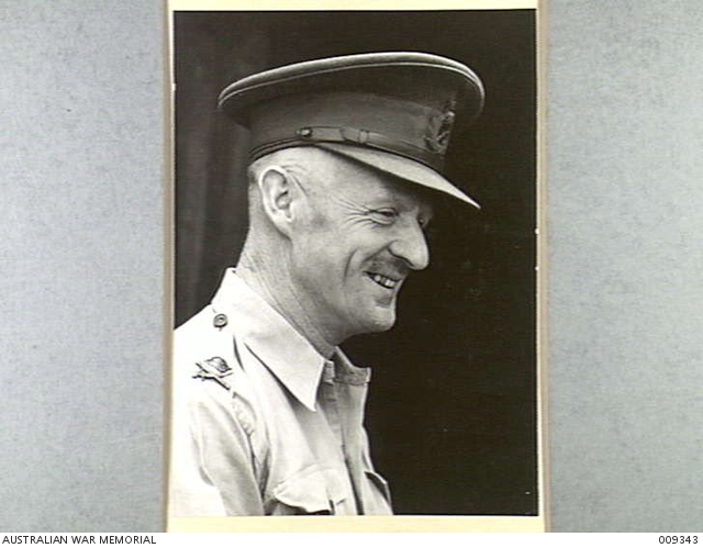 LT GENERAL SIR H. GORDON BENNETT (G.O.C., A.I.F. MALAYA) IN A HAPPY ...