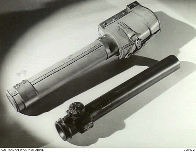 SIGHTING TELESCOPE FOR ANTI-TANK GUN, MANUFACTURED BY J.W. HANDLEY ...
