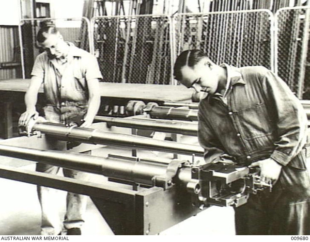 ADELAIDE - FITTING BREECH RING AND FIRING MECHANISM TO FINISHED 2 ...