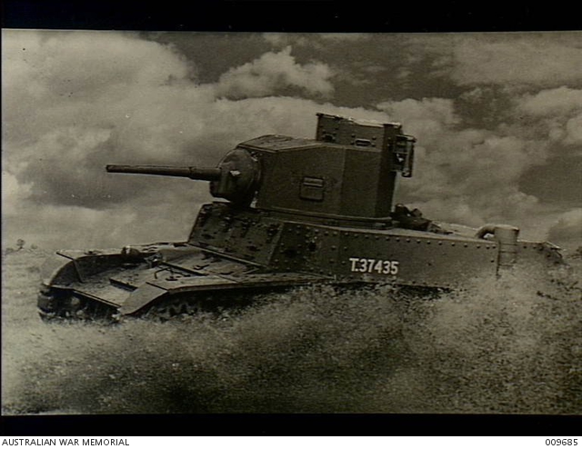 Broadmeadows, Victoria. One of the first American Stuart M3 light ...