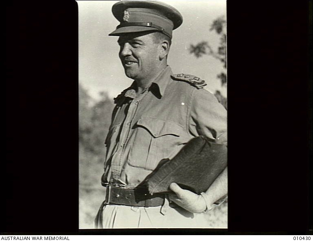 Gaza, Palestine. Brigadier John Chapman photographed at the time he was ...