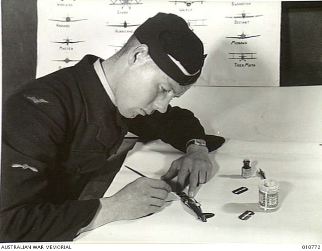 L.A.C. HAROLD VICKERS COMES FROM AN AIR MINDED FAMILY. HIS FAMOUS ...