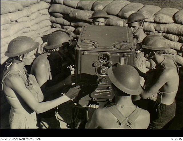 TROOPS IN DARWIN ARE STANDING TO ARMS READY TO MEET ANY ATTACK ON ...
