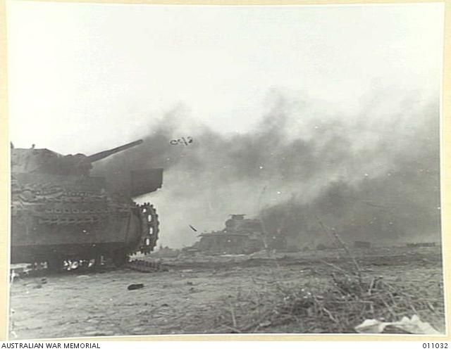 Libya, North Africa. German Panzerkampfwagen III medium tanks burning ...