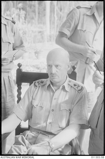 Informal portrait of Major General Gordon Bennett, General Officer ...