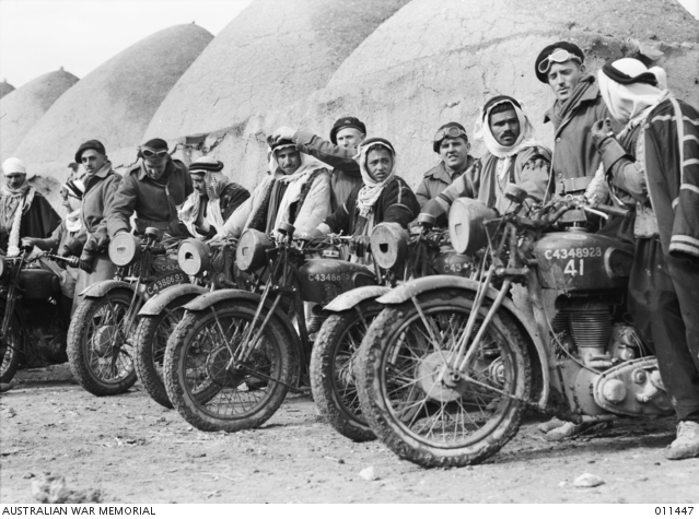 SYRIA. YOUNG BLOODS OF THE VILLAGE GET THEMSELVES INITIATED INTO THE ...