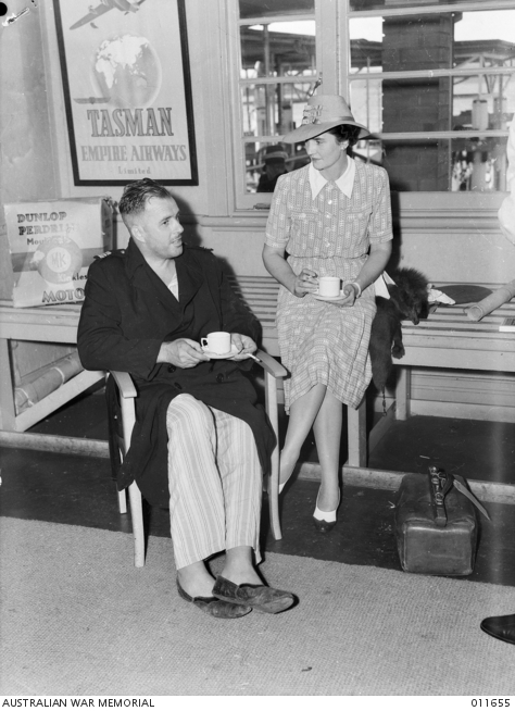 CAPTAIN AUBREY KOCH AND MRS. KOCH WERE AMONG THE PASSENGERS ON THE ...