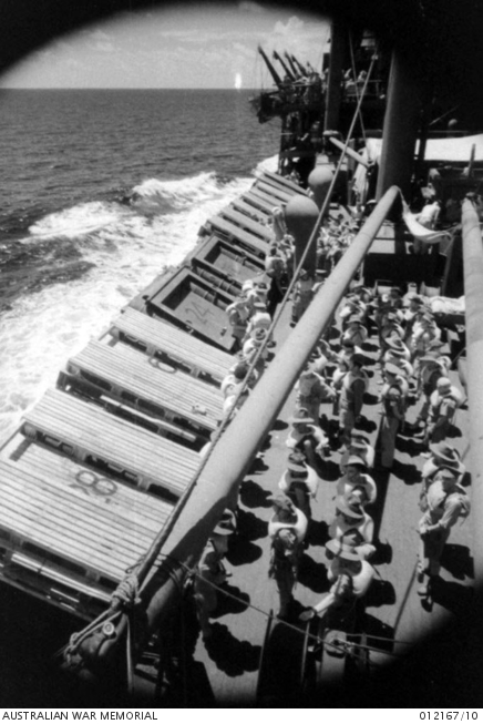 A.I.F. HOMEWARD BOUND. BOAT DRILL. (NEGATIVE BY G. SILK). | Australian ...