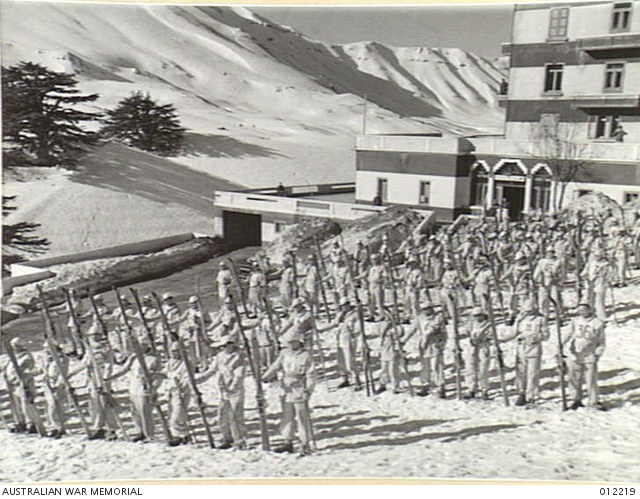 DURING THE RECENT EUROPEAN WINTER SPECIALLY SELECTED UNITS WERE FORMED ...