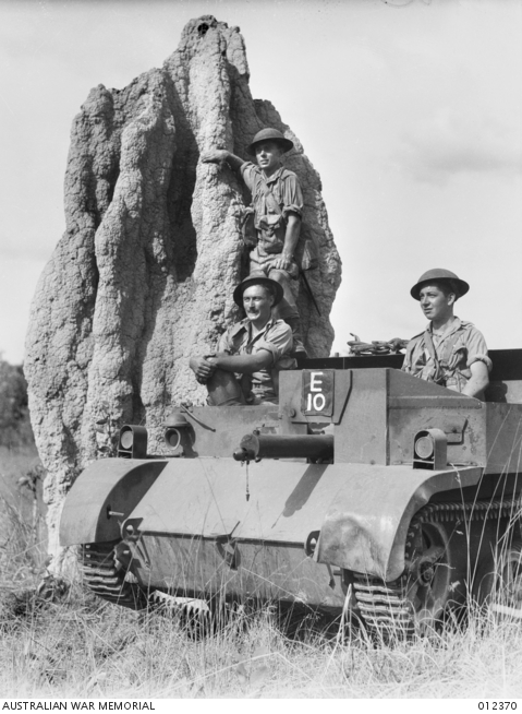 PHOTOS FROM A FORWARD BATTLE STATION. GIANT ANT HILLS MAKE GOOD COVER ...