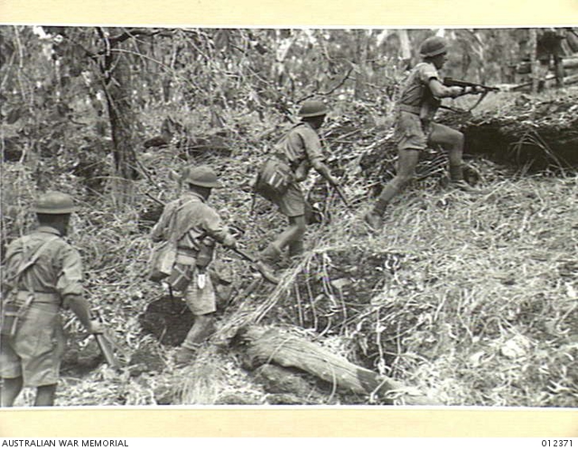 PHOTOS FROM A FORWARD BATTLE STATION. TOUGHENING-UP THE AUSTRALIAN ...