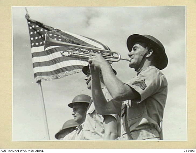 MAY 3OTH, "DECORATION DAY". THE BUGLER SOUNDS THE EQUIVALENT OF OUR ...