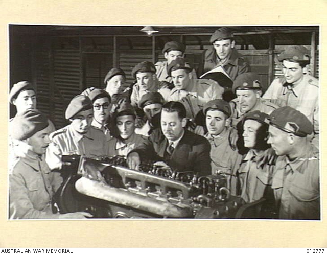 A LESSON IN THE MAINTENANCE OF THE DIESEL ENGINE. (NEGATIVE BY ...