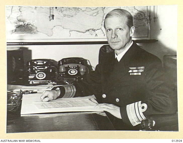 VICE ADMIRAL H.R. MOORE, VICE CHIEF OF NAVAL STAFF. | Australian War ...