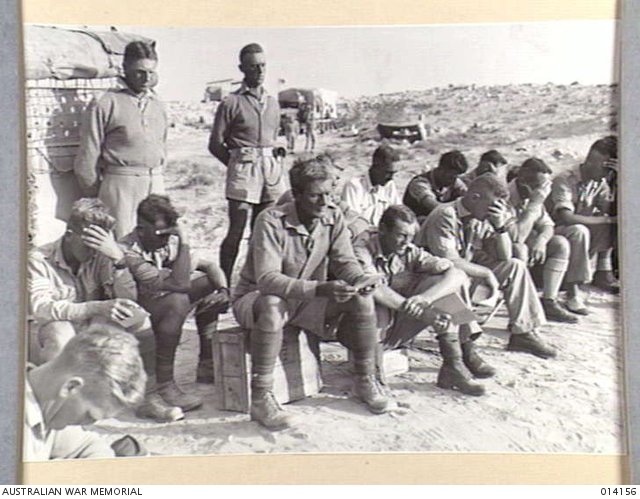 SERVICE BEFORE BATTLE. ON THE EVE OF THE GREAT BATTLE FOR EGYPT ...