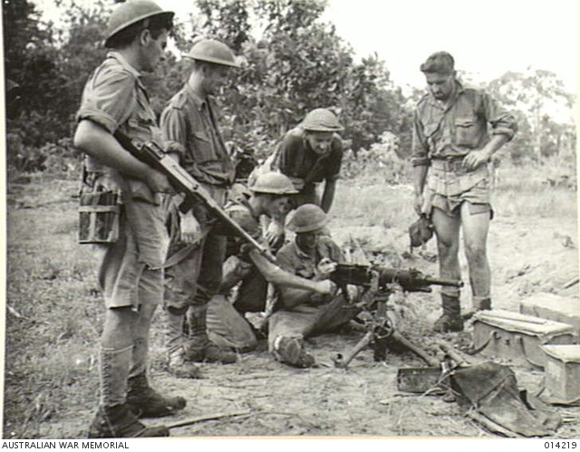 PAPUA. NEARING THE END OF THE PAPUAN CAMPAIGN AGAINST JAPAN. AUSTRALIAN ...