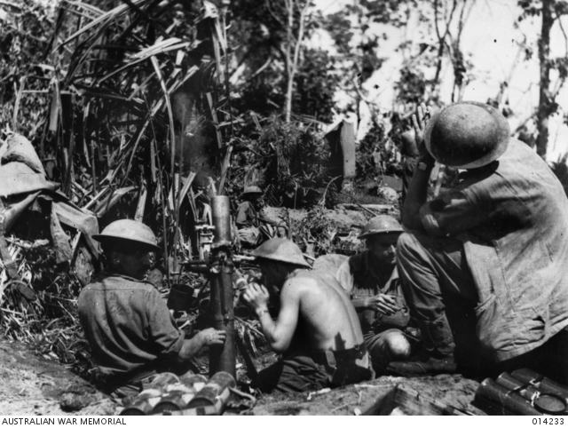 PAPUA. SANANANDA AREA. PREPARING THE WAY FOR A FURTHER ADVANCE AT ...