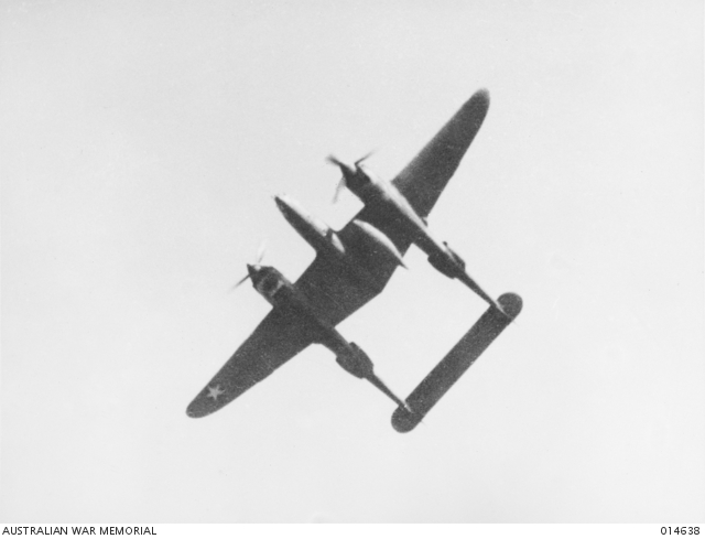 A United States Army Air Force (USAAF) P38, Lockheed Lightning in ...