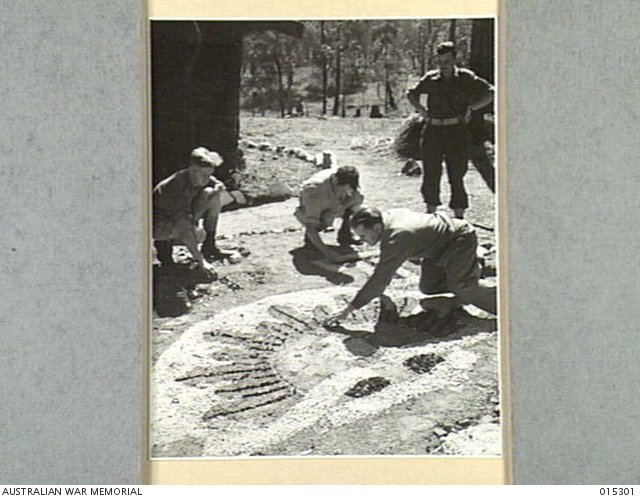 NINTH DIVISION A.I.F. AT A CAMP SOMEWHERE IN THE SOUTH WEST PACIFIC ...