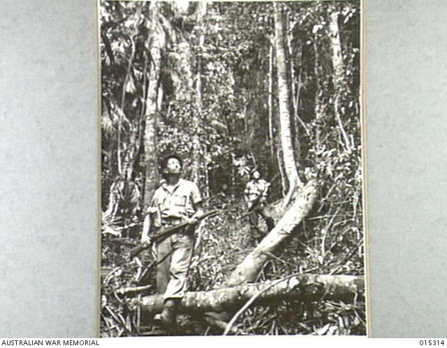 NINTH DIVISION A.I.F. AT A CAMP SOMEWHERE IN THE SOUTH WEST PACIFIC ...