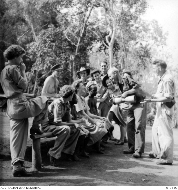 New Guinea. Members of the Australian Army Medical Women's Service ...