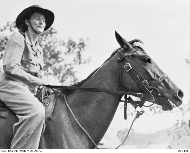 New Guinea. A nurse of the Australian Army Medical Women's Service ...