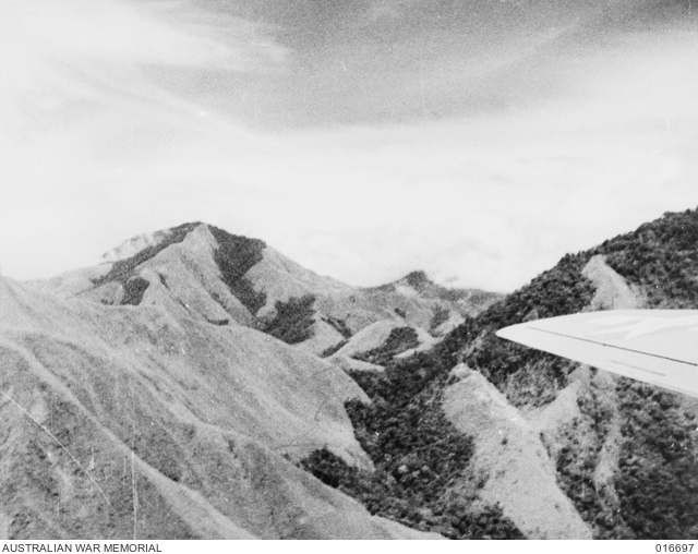 Finisterre Range, New Guinea. Shaggy Ridge seen from a United States ...