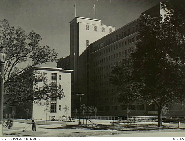Exterior view of the new 1,000,000 pounds Royal Melbourne Hospital ...