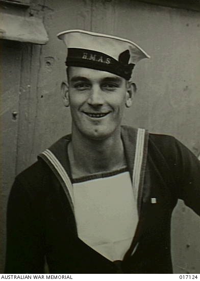 Portrait of Able Seaman George Carney of Brisbane, Qld, who gave a ...