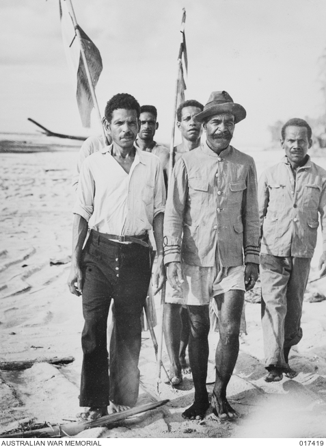 Noemfoor Island, Dutch New Guinea. Noemfoor Island natives who had ...