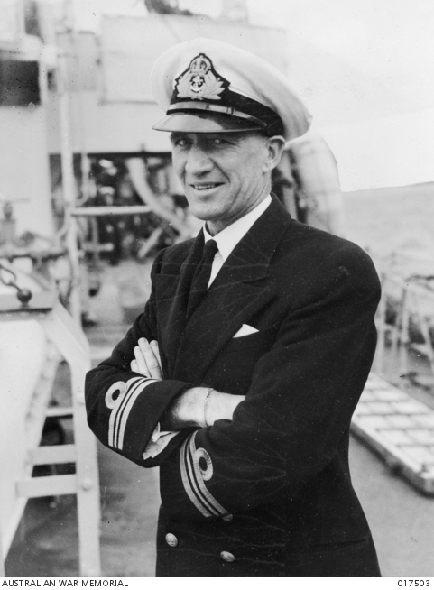 Lieutenant Commander J. Plunkett-Cole, RAN, from Sydney, NSW, a ...