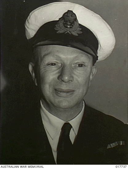 Portrait of Commander George Herman Gill OBE, RAN, the author of the ...
