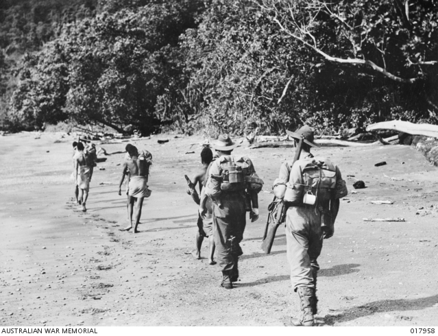 The New Britain patrols consist of eight Australian infantrymen, three ...