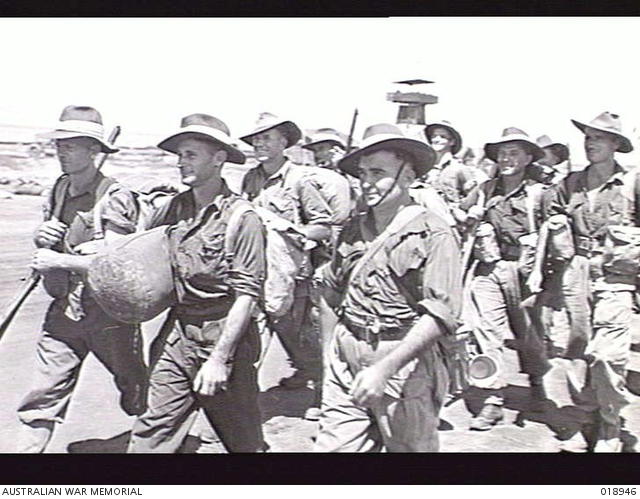 Balikpapan, Borneo. August 1945. Part of the 7th Australian Division ...