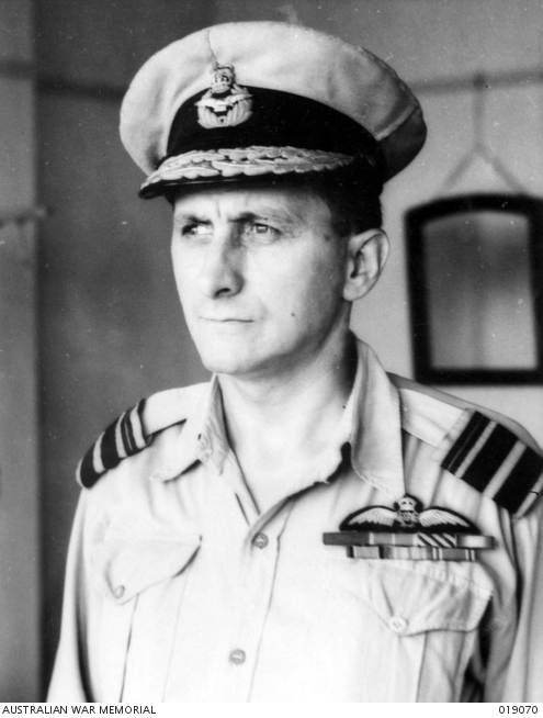 Probably Australia. c. August 1945. Informal portrait of Air Vice ...
