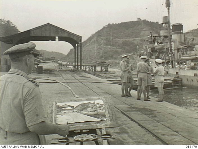 Yokosuka Naval Base, Japan. September 1945. Australian Official War ...