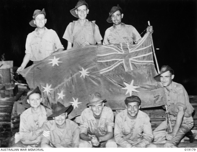 Yokohama, Japan. September 1945. These Australian men smiling and ...