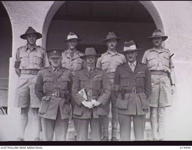 MAJOR GENERAL SIR I.G. MACKAY, KBE, CMG, DSO, VD, COMMANDER OF THE 6TH ...