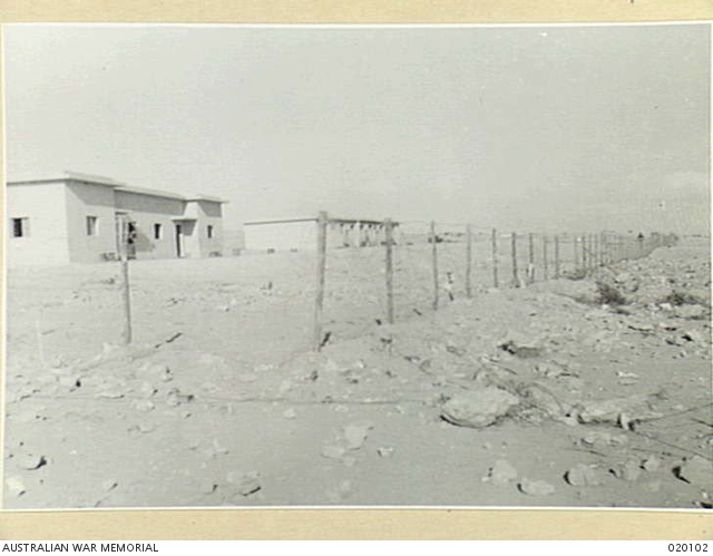 A view showing a portion of the town of Tobruk. | Australian War Memorial