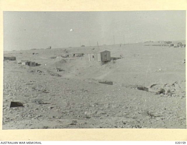 The approach to Headquarters, 26th Australian Infantry Brigade. The ...
