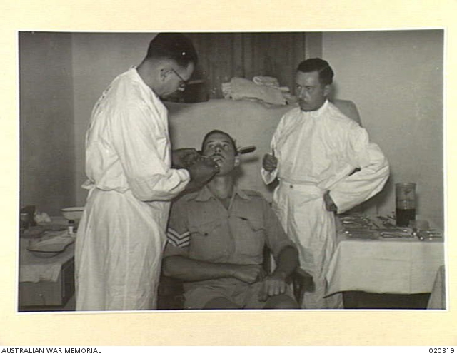VX28600 Major Arthur Barton Pilgrim Amies, dentist at the 2/4th ...
