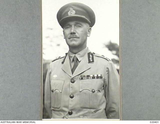 VX15 Major General Edmund Francis Herring, D.S.O., MC, ED, General Officer Commanding 6th ...