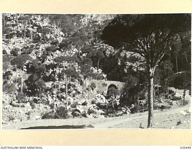 The landscape at Headquarters, 7th Division in Hammana, Syria ...