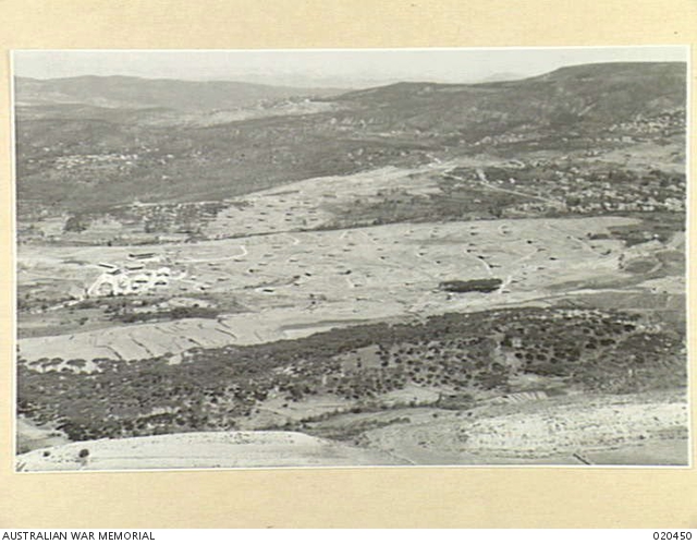 The ammunition dump at the foot of Hammana, Syria. The dump has been ...