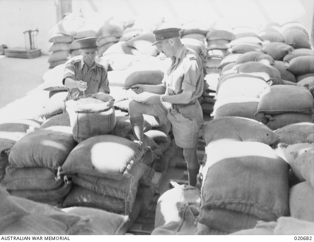 NX493 Major Lawrence Augustus Withers, Senior Supply Officer, 9th ...