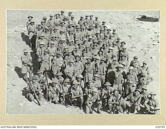 Men of Headquarters, 24th Infantry Brigade, Tobruk. | Australian War ...
