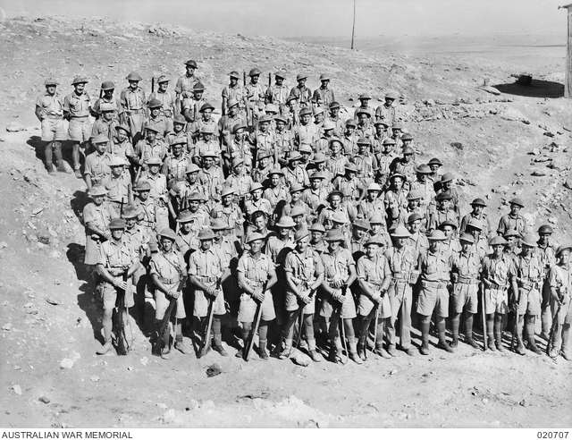 Men of Headquarters, 24th Infantry Brigade, Tobruk. | Australian War ...