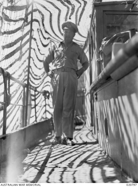 Tobruk, Libya. 11 September 1941. Informal portrait of Lieutenant (Lt ...